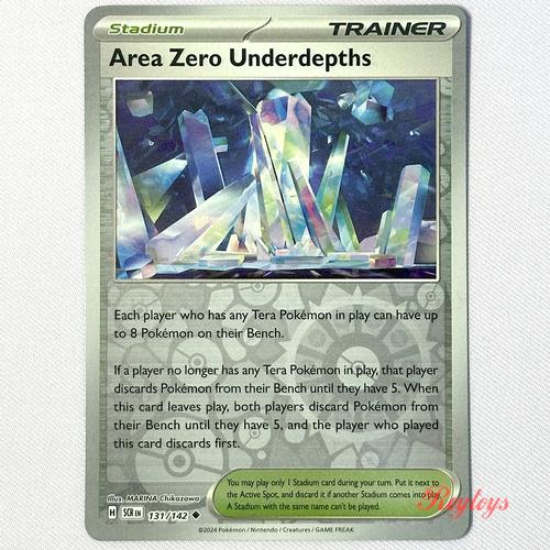 Jual Pokemon TCG Stellar Crown SCRen - 131 Area Zero Underdepths ( RH ...