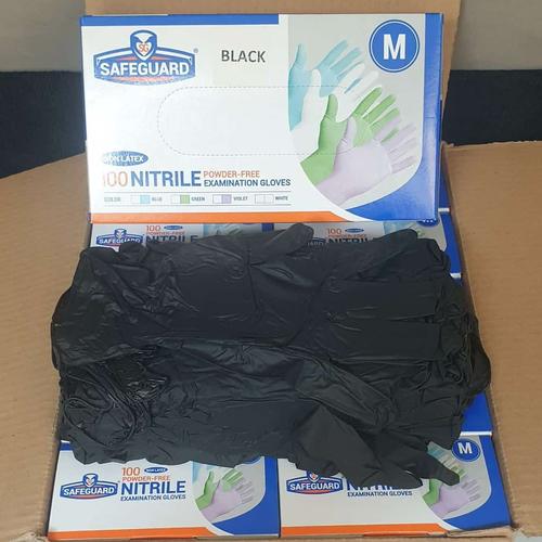 Jual sarung tangan nitrile hitam food grade - Hitam, L - Kab. Tangerang ...