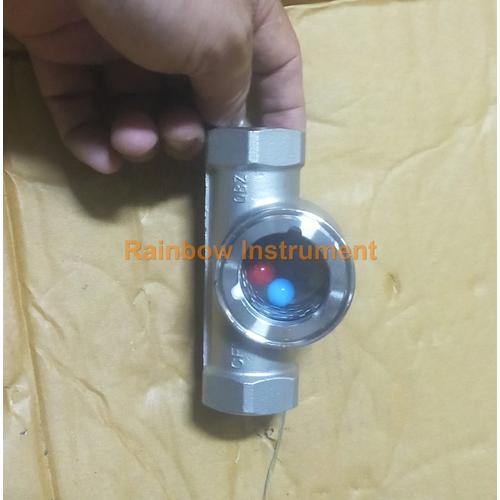 Jual Sight Glass Ball indicator 1.1/4 " Inch DN32 Drat SS 304 / Flow ...