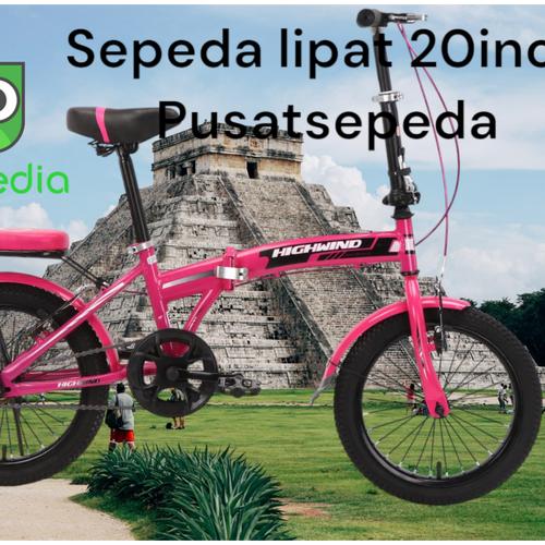 Jual Sepeda lipat 20" single disc remaja dan dewasa sesuai gambar ...