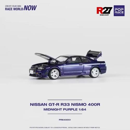 Jual POP RACE - Nissan GT-R R33 Nismo 400R Midnight Purple - Kota ...