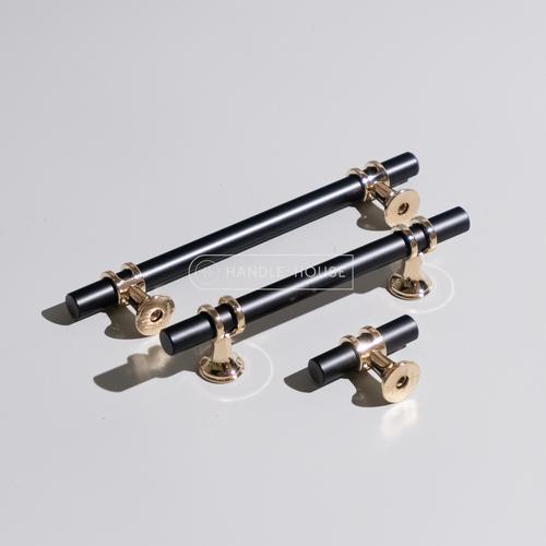 Jual [KHUSUS UKURAN PANJANG 6852-BK] Black Classic Aluminum Handle ...