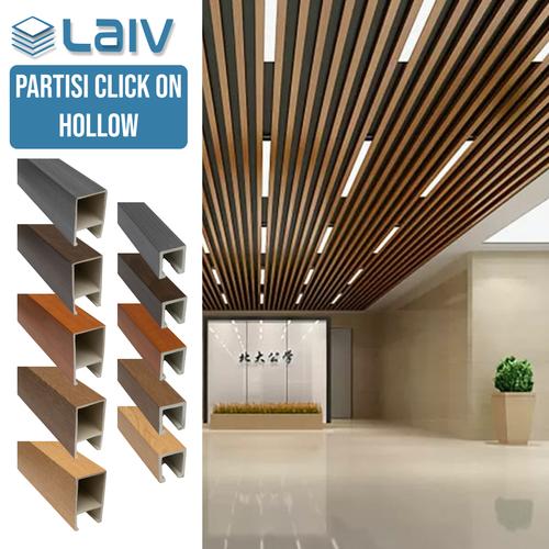 Promo LAIV Partisi Click On Hollow Indoor PVC Indoor Kanopi Ceiling ...