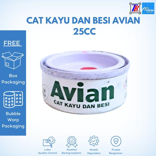 Jual Cat Kayu dan Cat Besi AVIAN Ukuran 25cc / Cat Avian For Wood ...