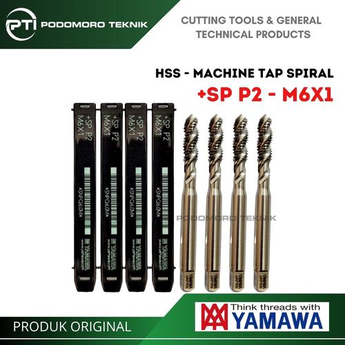 Jual Tap Mesin Spiral Yamawa M6x1 +SP P2 Tap Mesin Spiral M6x1 YAMAWA JAPAN - Kab. Bekasi ...