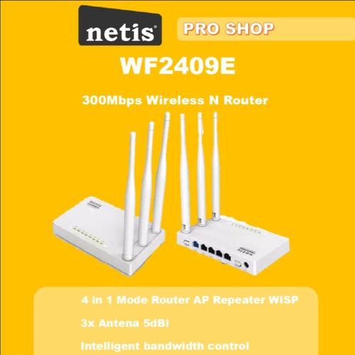 Jual Netis wf2409e 300mbps wireless n router 300mbps Garansi Resmi ...
