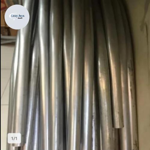 Jual Stang Pipa PJU tiang lampu jalan 2 Inch Cat Silver Panjang 2 meter ...