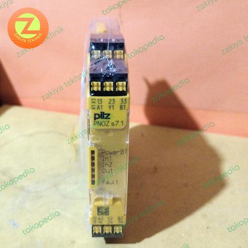 Jual PILZ PNOZ s7.1C 24VDC 3n/o cascade safety relay new original ...