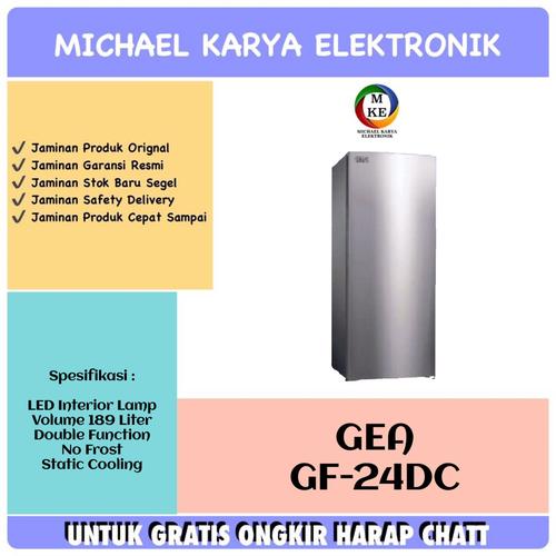 Jual GEA GF-24DC 189 L Double Function Upright Freezer GEA 189 Liter No ...