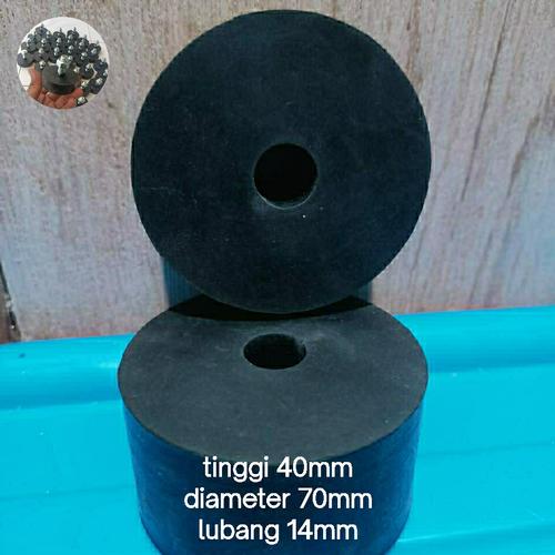 Promo KARET MOUNTING AC T40×D70MM BUAT DUDUKAN SERBAGUNA (Tinggi 4CM × ...