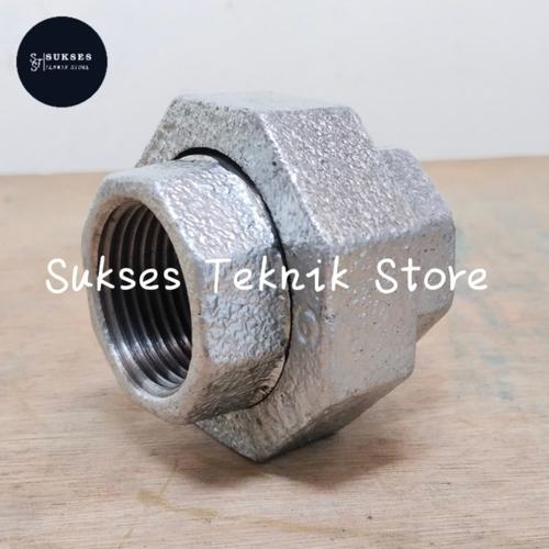 Jual Union Galvanis Ukuran 1.5" inch / Watermur drat Galvanis - Jakarta Barat - Sukses Teknik ...