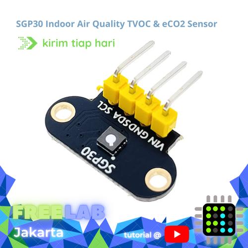 Jual SGP30 Indoor Air Quality TVOC and eCO2 Sensor Kualitas Udara Multi-Pixel Gas Sensor IIC ...
