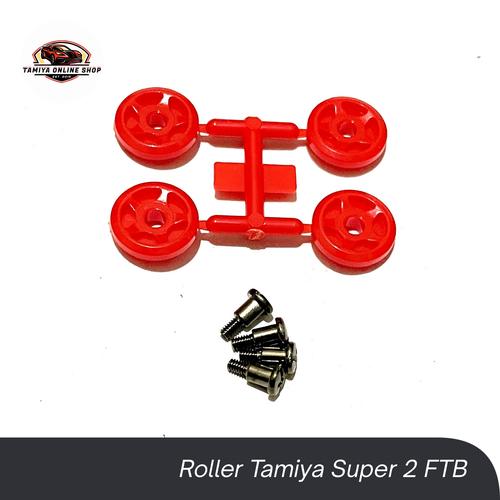 Promo Roller Tamiya Chassis Super 2 Original Tamiya STB isi 4 pcs ...