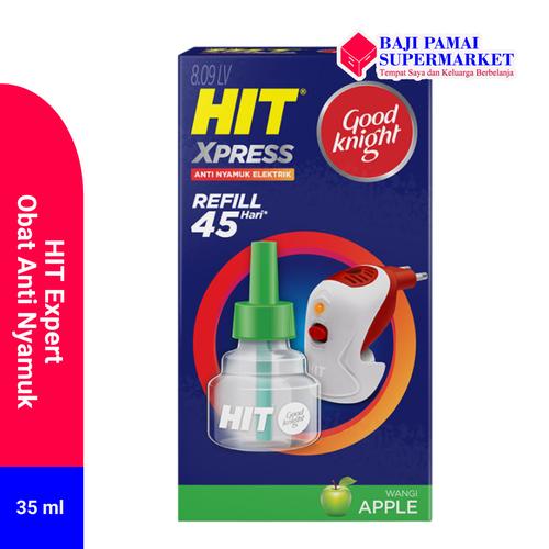 Jual Hit Expert Refill Anti Nyamuk Elektrik Wangi Apel 35ml - Kota ...