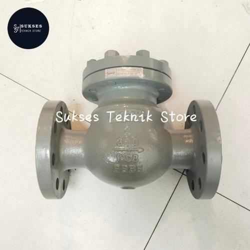 Jual Check Valve WCB Ansi 300 Flange ukuran 4" inch / DN100 Check Valve ...