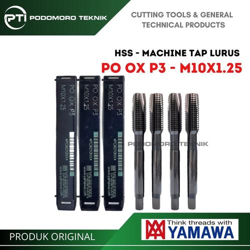 Jual Tap Mesin Yamawa M10 x 1.25 PO OX P3 (Lurus) JAPAN - Kab. Bekasi - PODOMORO_TEKNIK | Tokopedia