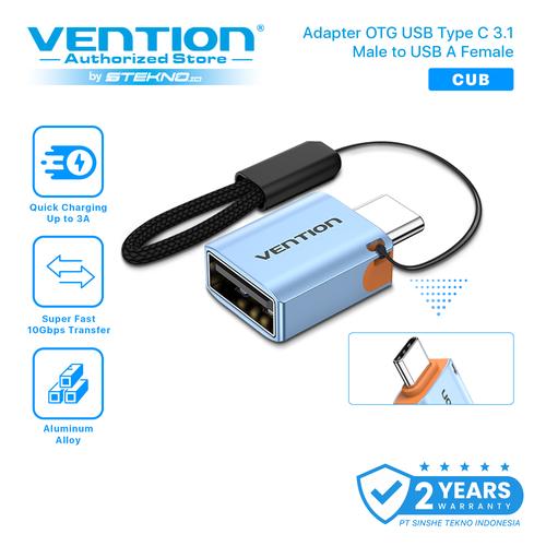 Jual Vention Adapter OTG USB Type C 3.1 Male to USB A Female Lanyard ...