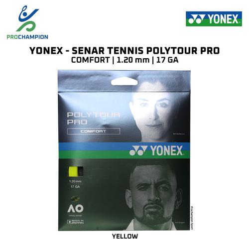Promo New ! Senar Tenis Tennis String Yonex POLYTOUR PRO COMFORT 17 120 ...