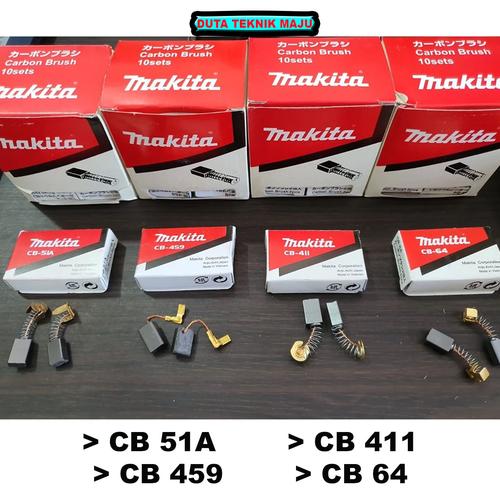 Jual Carbon Brush Brostel MAKITA CB 51 CB 64 CB 411 CB 459 CB 100 / Spul / Sepul / Bostel ...