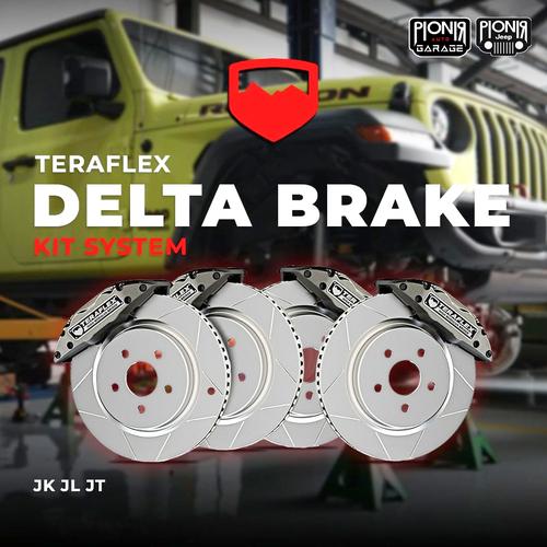 Promo TERAFLEX DELTA BRAKE SYSTEM - FRONT & REAR (5X5") - 4 BOXES PER ...