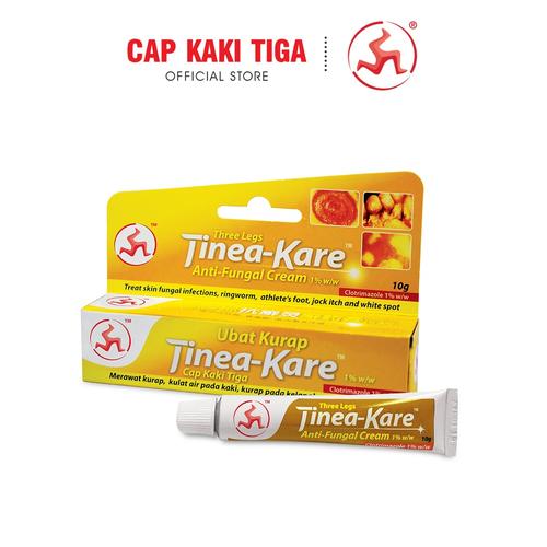Jual Three Legs Tinea-Kare Anti-Fungal Cream 10g / Cap Kaki Tiga Obat ...