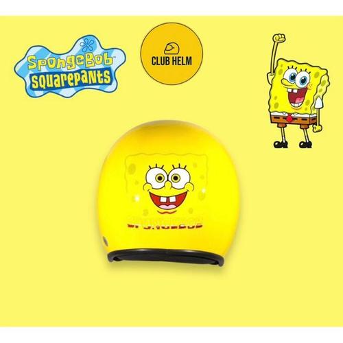 Jual ASLI HELM RETRO NEO ANAK SPONGEBOB SQUAREPANTS KUNING | NEW - Mr ...