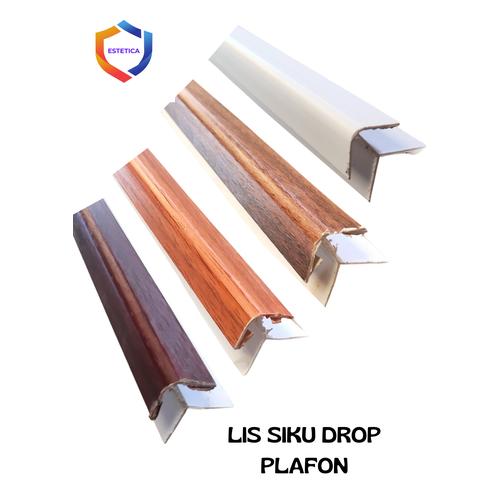 Jual List Siku Plafon PVC Mewah Anti Patah aneka Motif dan warna - HN ...