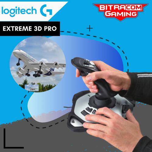 Jual Logitech - Extreme 3D Pro - Joystik Game Pesawat Terbang - Kota ...