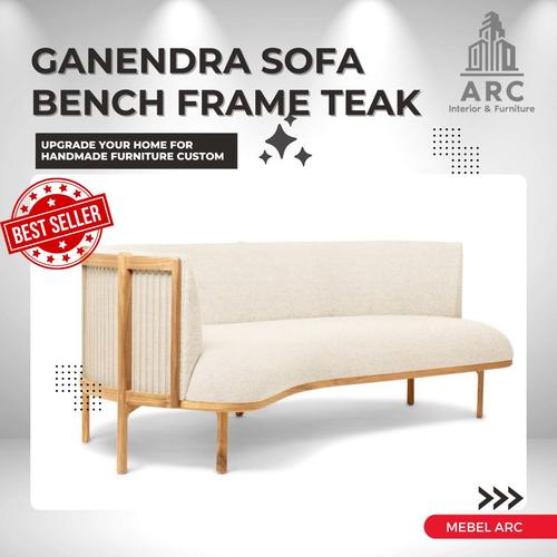 Jual Sofa Bench Modern Minimalis Kayu Jati / Kursi Bangku Kayu Jati ...