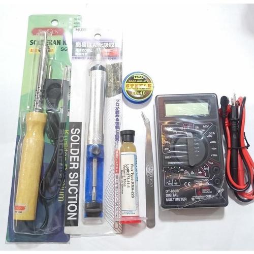 Jual NEW PAKET ( SOLDER DIGITAL ) LENGKAP ALAT SOLDER , MULTITESTER ...