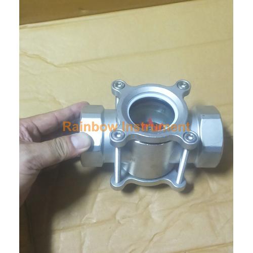 Jual Sight Glass Cast Iron 1/2" Inch DN15 Drat / Flow Indicator ...