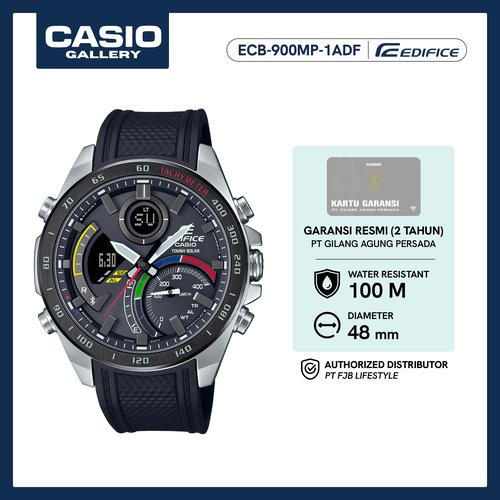 Promo Casio Jam Tangan Pria Edifice Original ECB-900MP-1ADF Analog ...