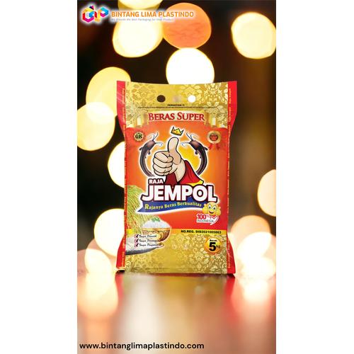 Jual PACKAGING KEMASAN PLASTIK FULL COLOR PRINTING UNTUK BERAS 5KG ...