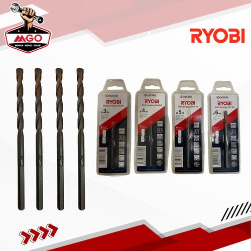 Jual Ryobi Mata Bor Multifungsi / Mata Bor Tembok / Beton / Batu / Pvc ...