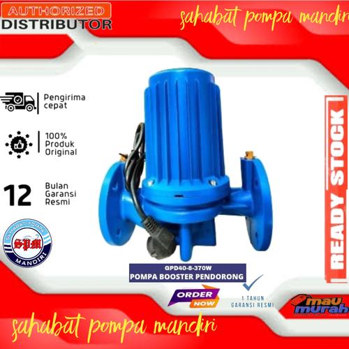 Jual Pompa booster 1,5inchi 2 inchi 1phase 370w 220Volt pompa dorong ...