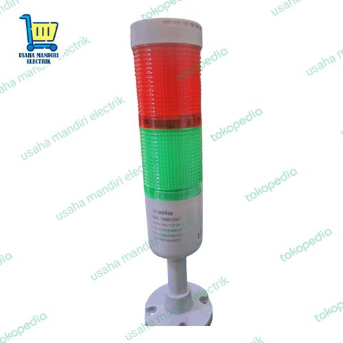 Jual LAMPU TOWER LIGHT MESIN TINGKAT MULTI VOLT DC 12V/DC 24V/AC 220V ...