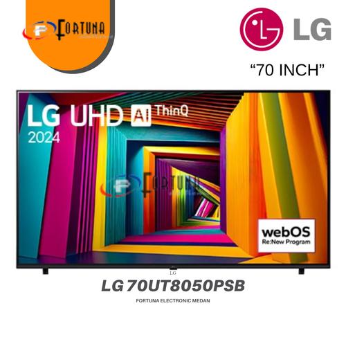 Jual TV LG 70 INCH SMART TV UHD 4K AI 70UT8050PSB - Kota Medan ...