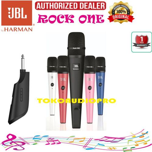 Jual Mic JBL Rechargeable Microphone Rock One / Rock 1 / Rock1 Portable UHF Wireless Microphone ...
