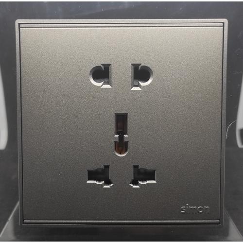 Jual SIMON E6 GREY UNIVERSAL SOCKET / MULTI SOCKET DAN 2 PIN SOCKET ...