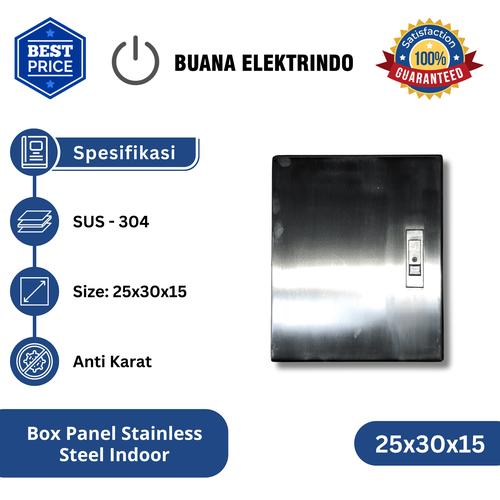 Jual Box Panel Listrik Stainless Steel Indoor 25x30x15 - Kota Depok ...