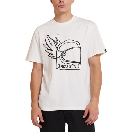 Promo DEUS EX MACHINA - HELMET TEE - VINTAGE WHITE, M Cicil 0% 3x ...