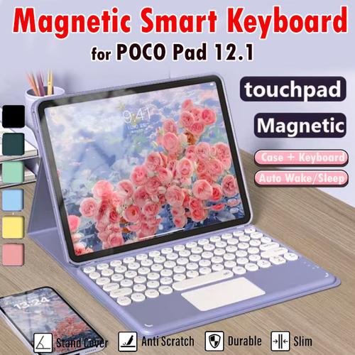 Jual Xiaomi Poco Pad 12.1 Inch Smart Case Removable Keyboard Touchpad ...