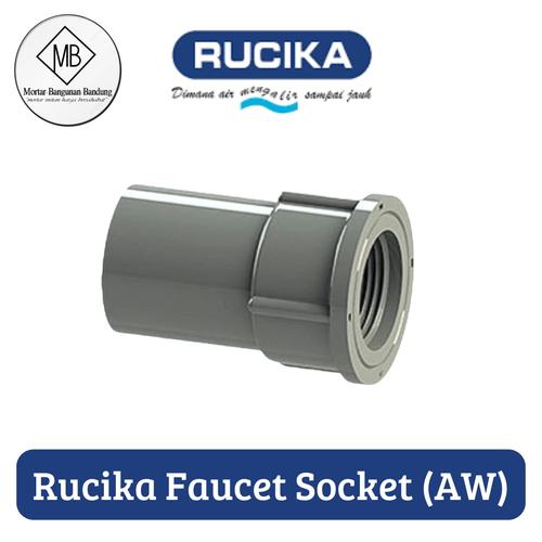 Jual Rucika Faucet Socket (AW) / socket drat dalam / sdd - 3/4" - Kota Cimahi - Mortar Bangunan ...