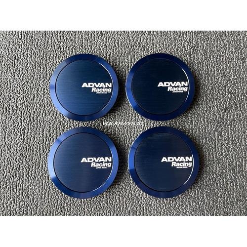 Jual Advan Racing Center Cap Full Flat Blue Original Made in Japan (Dop ...