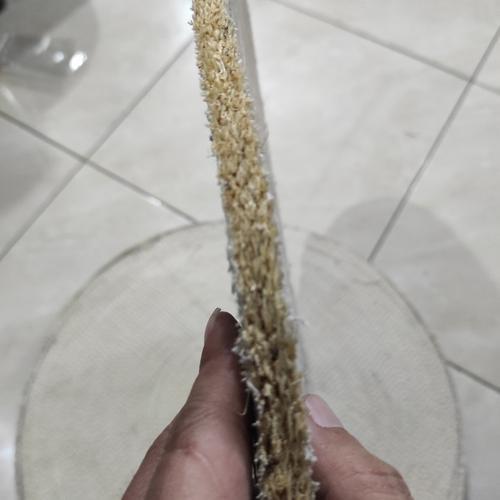 Jual kain poles bahan sisal atau serat nanas ukuran 10 inch tebal 2 cm ...