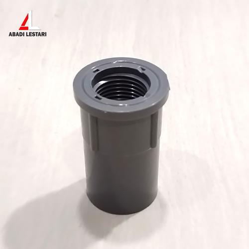 Jual SOCKET SAMBUNGAN PVC DRAT DALAM RUCIKA (AW) UKURAN 1/2", 3/4", 1/2 ...
