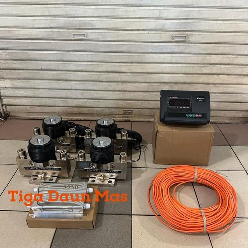 Jual Paket Jembatan Timbang 4 PC Load Cell Keli QS 30 Ton + Indikator ...