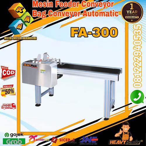 Jual Mesin Feeder Conveyor Bag Kemasan Datar Plastik dan Kertas Support ...