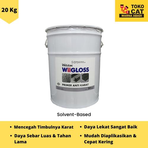 Jual CAT KAYU BESI WELDON WIIGLOSS ANTI KARAT 20KG - S073 BLACK - Kota ...