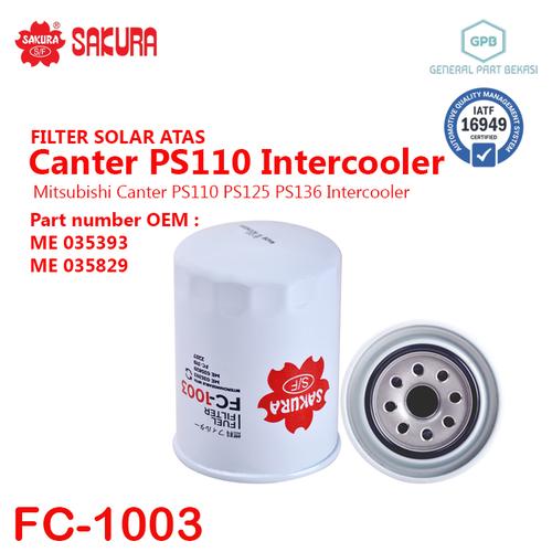 Jual Filter Solar atas Mitsubishi Canter PS110 PS125 PS136 Intercooler ...